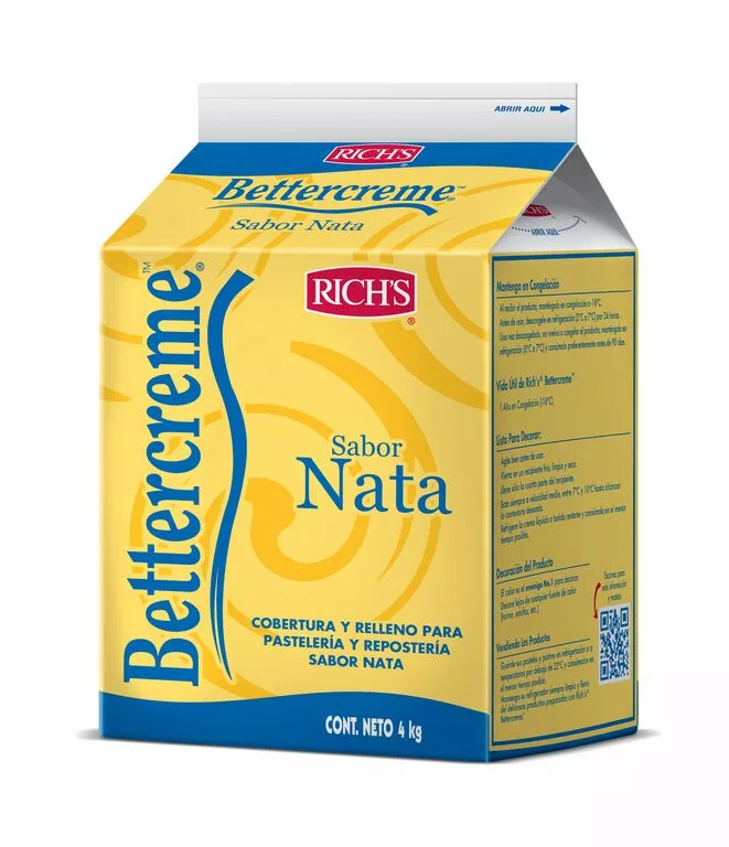 BETTERCREME SABOR NATA - Rich MX