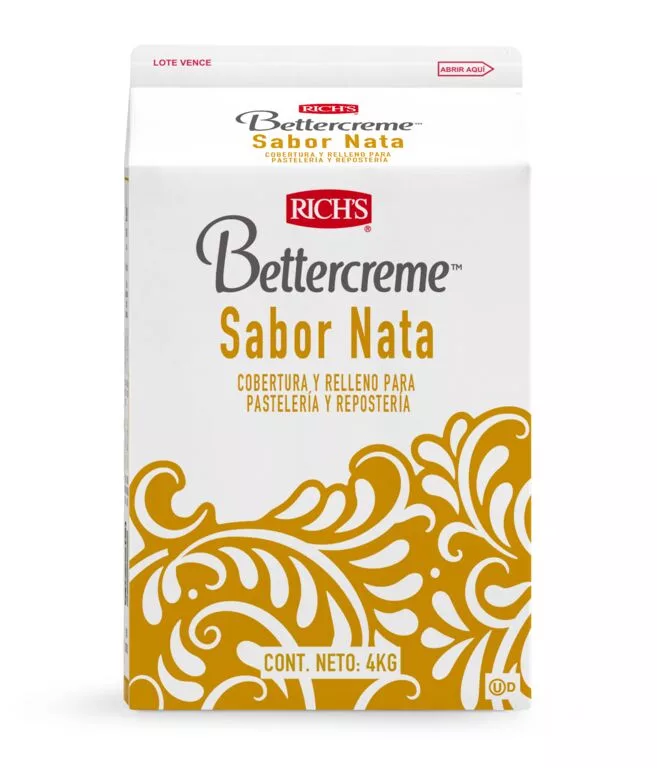 BETTERCREME SABOR NATA - Rich MX