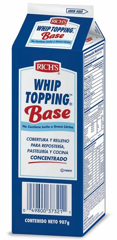 WHIP TOPPING BASE 907 G - Rich MX